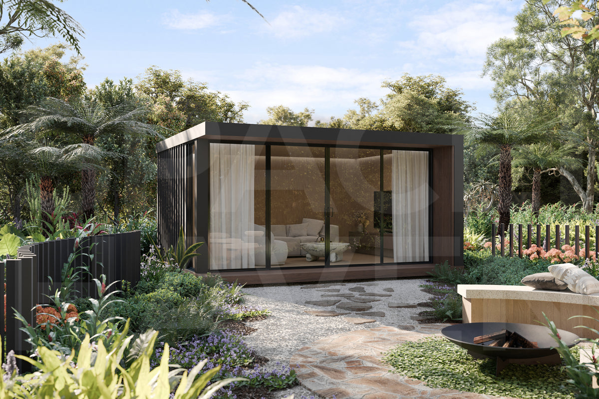 Space Pod - Modern Backyard Home Storage Shed Garden House Granny Flat ...