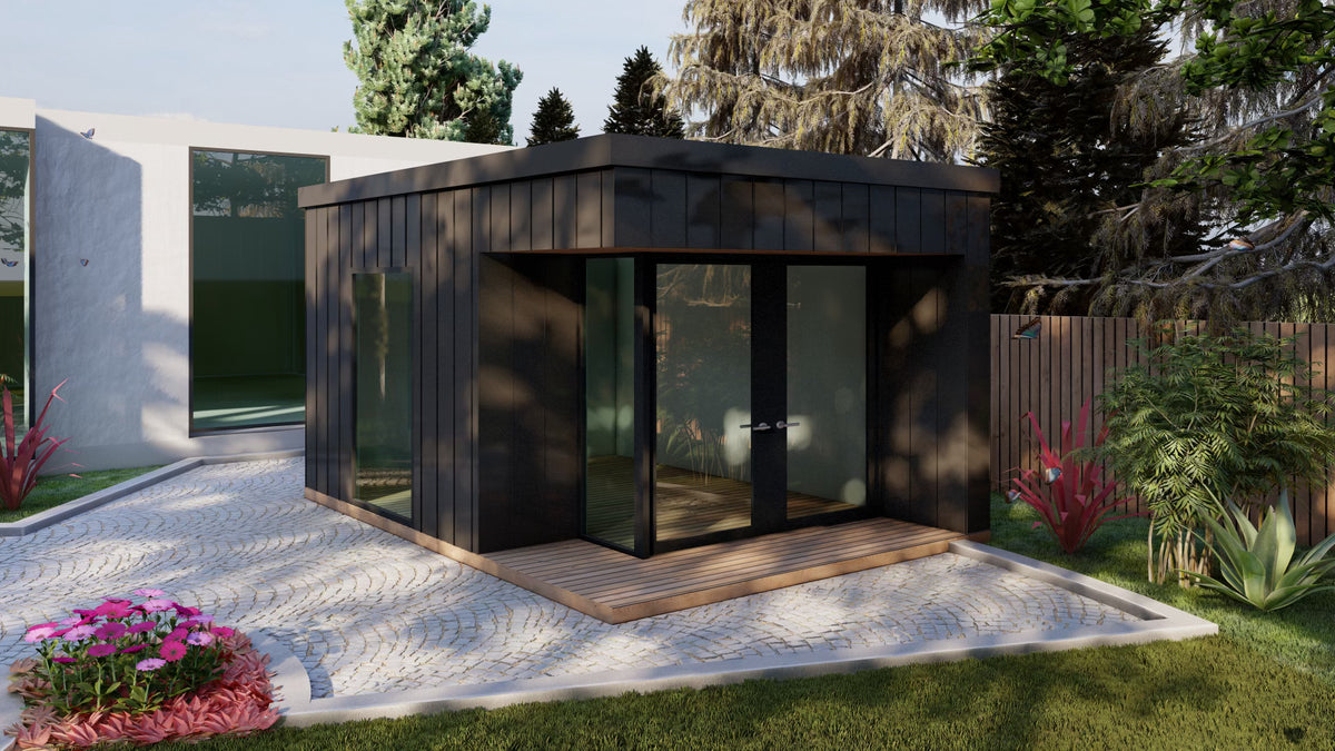 Space Pod - Modern Backyard Home Storage Shed Garden House Granny Flat ...